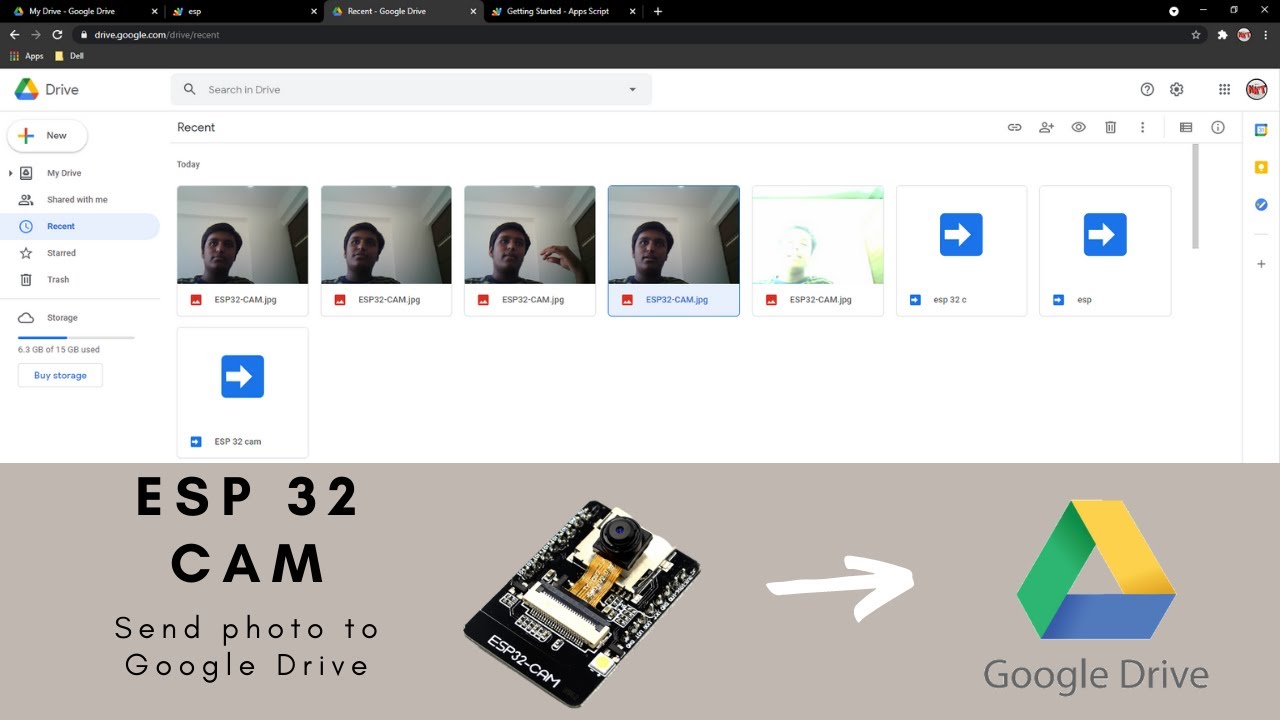How To Send Photo To Google Drive By ESP 32 CAM YouTube How To Send Photo To Google Drive By ESP 32 CAM YouTube