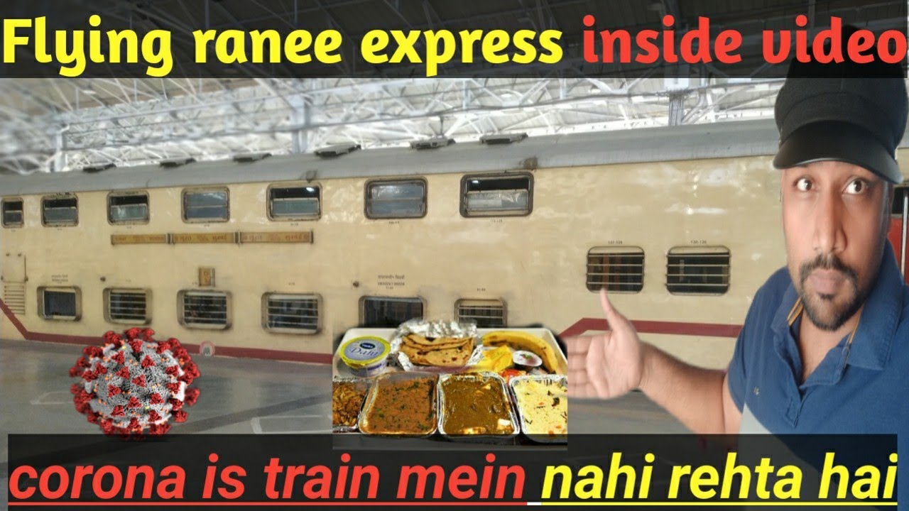 flying Ranee express inside video/Mumbai to Surat train journey # ...