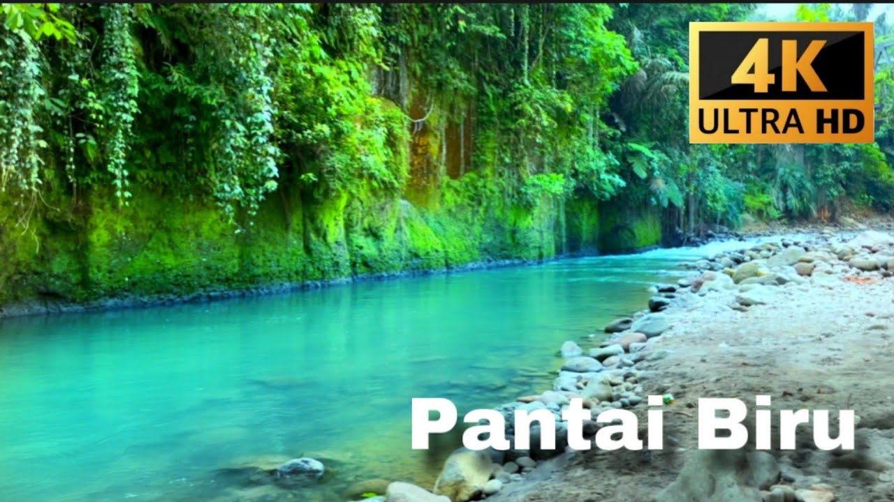 Jalan Jalan ke Pantai Biru | Desa Pamah Tambunan - YouTube