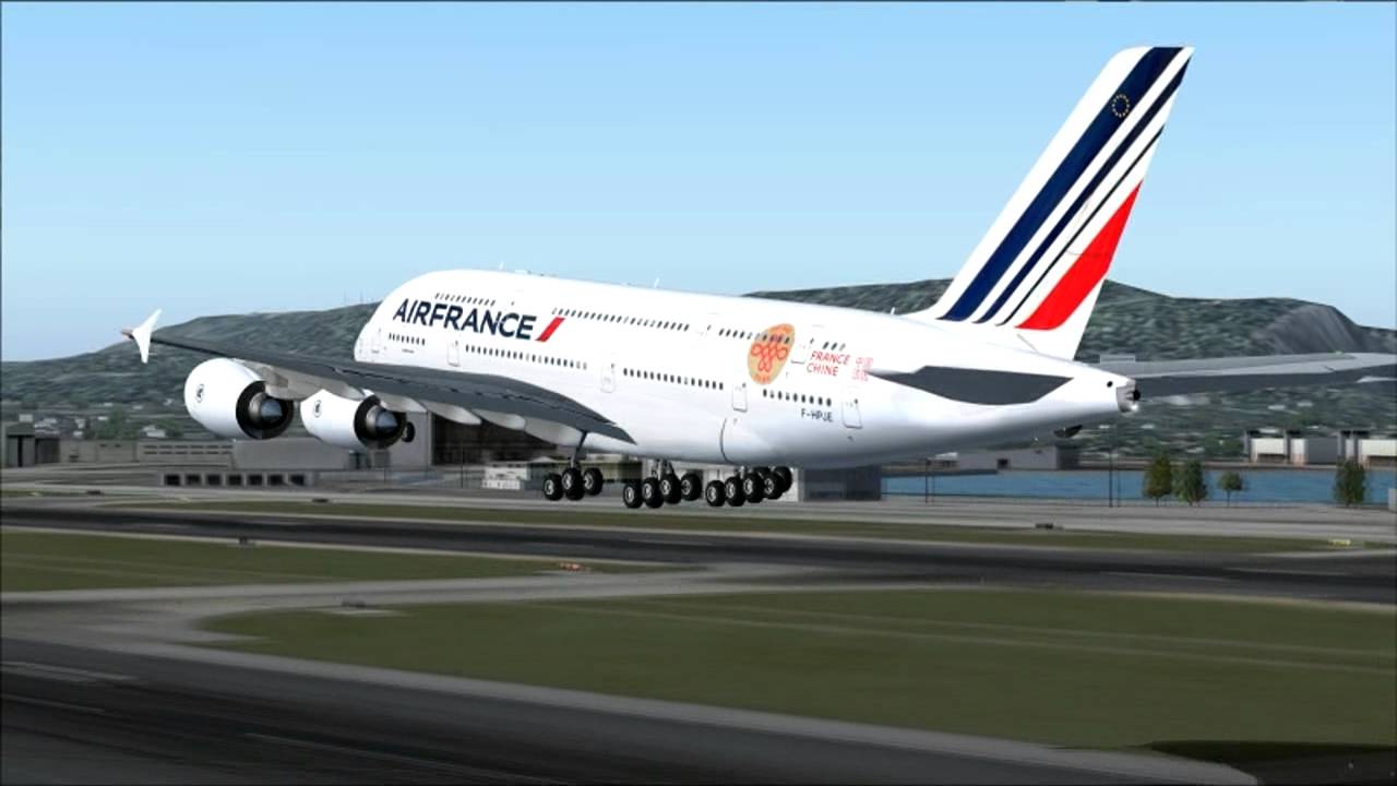 AF83 A380 AIR FRANCE SAN FRANCISCO - PARIS - YouTube