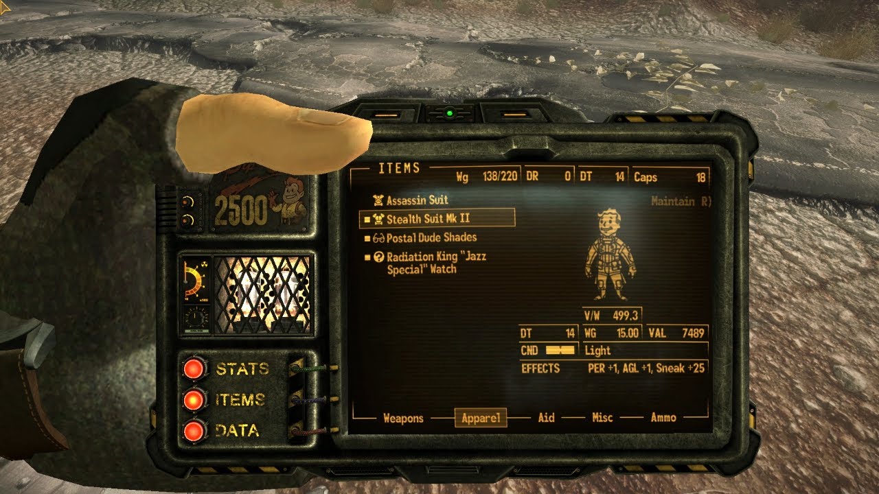 Improved Stealth Suit Mk II for FNV - YouTube