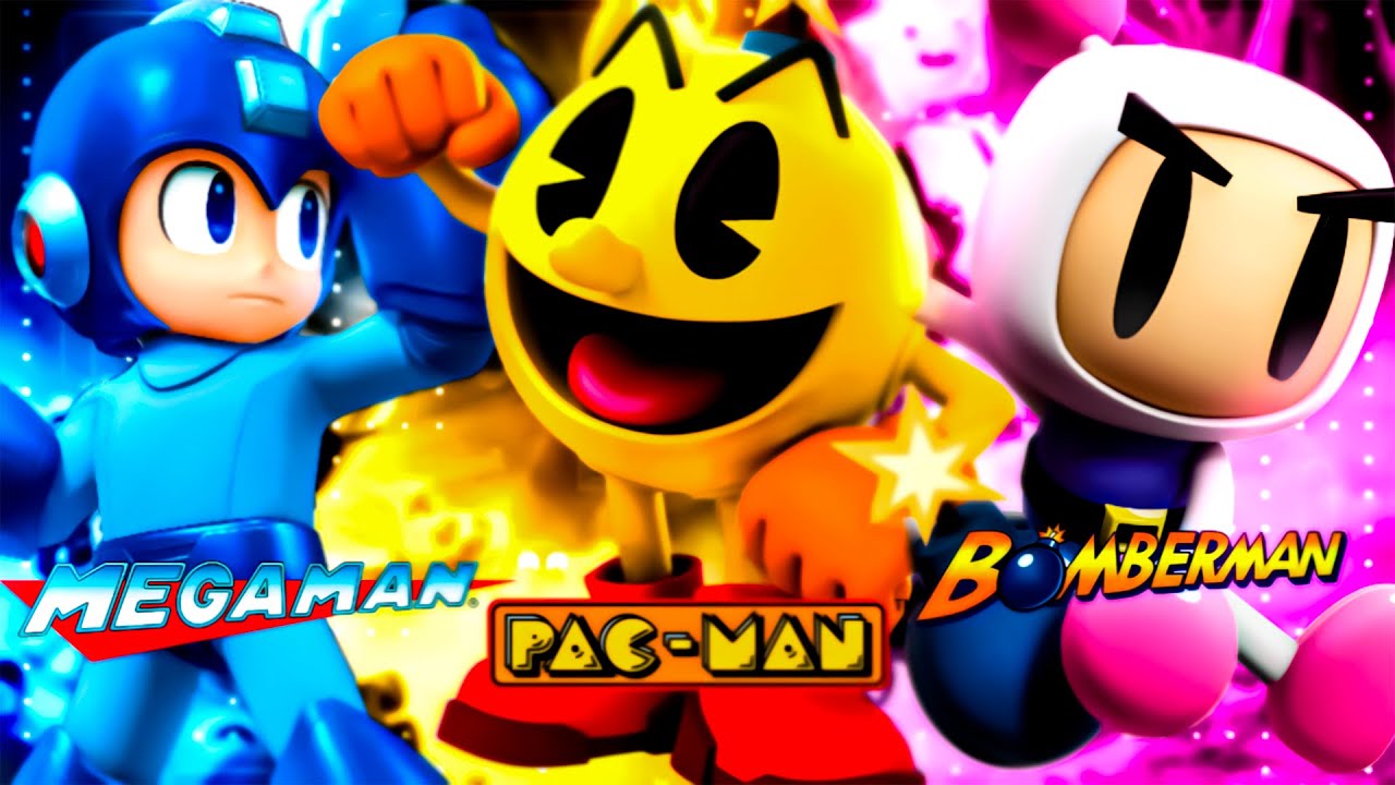 Pac-Man VS. Mega Man VS. Bomberman l Combate Insano ft.Jotave e ...