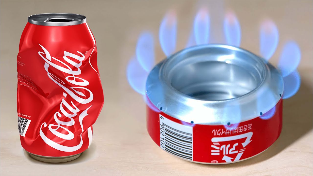How to Make a Soda Can Stove - AMAZING DIY! - YouTube