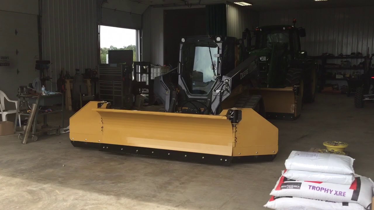 Big Greens - HLA snow blade - YouTube