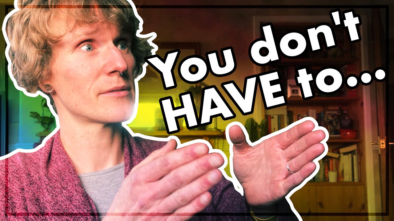 There Is No "Should"! - Why You Struggle With Motivation - YouTube