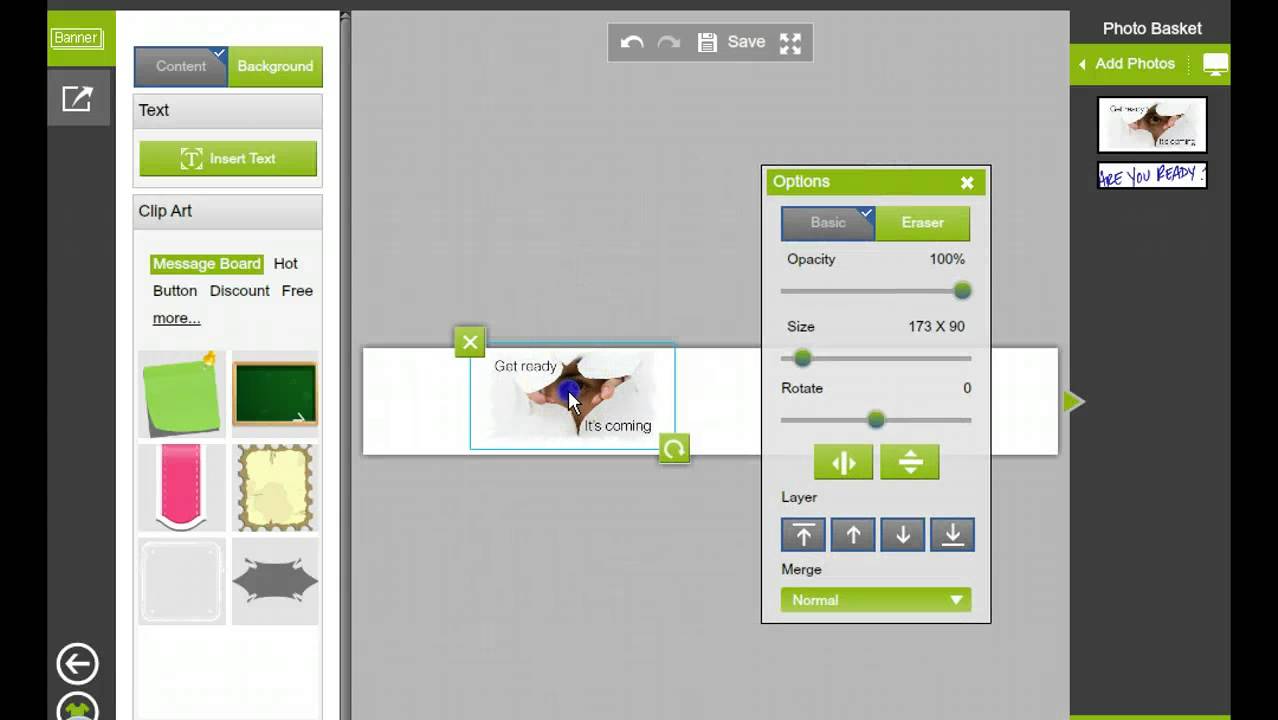How to make free banners - YouTube