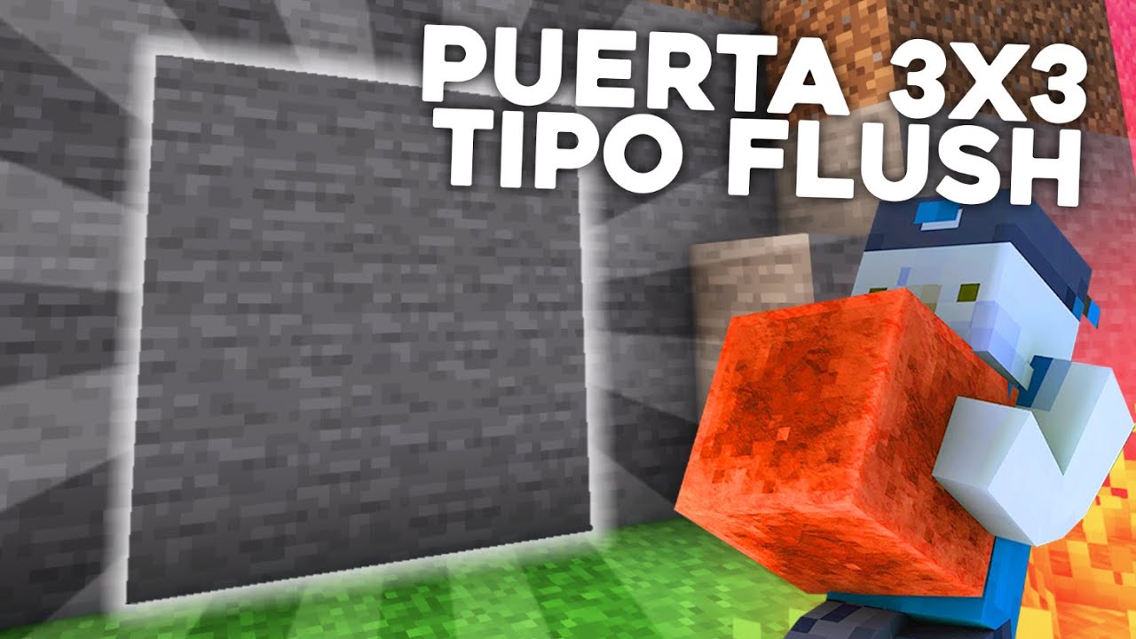 PUERTA SECRETA 3X3 TIPO FLUSH EN MINECRAFT 1.21.4 !!! nivel principiante (JAVA) - YouTube