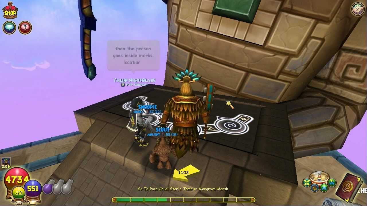 Wizard101 - Epic Dungeon Glitch! - YouTube