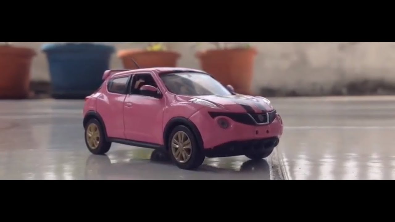 CUSTOM DIECAST NISSAN JUKE 1:43 PINKY - YouTube