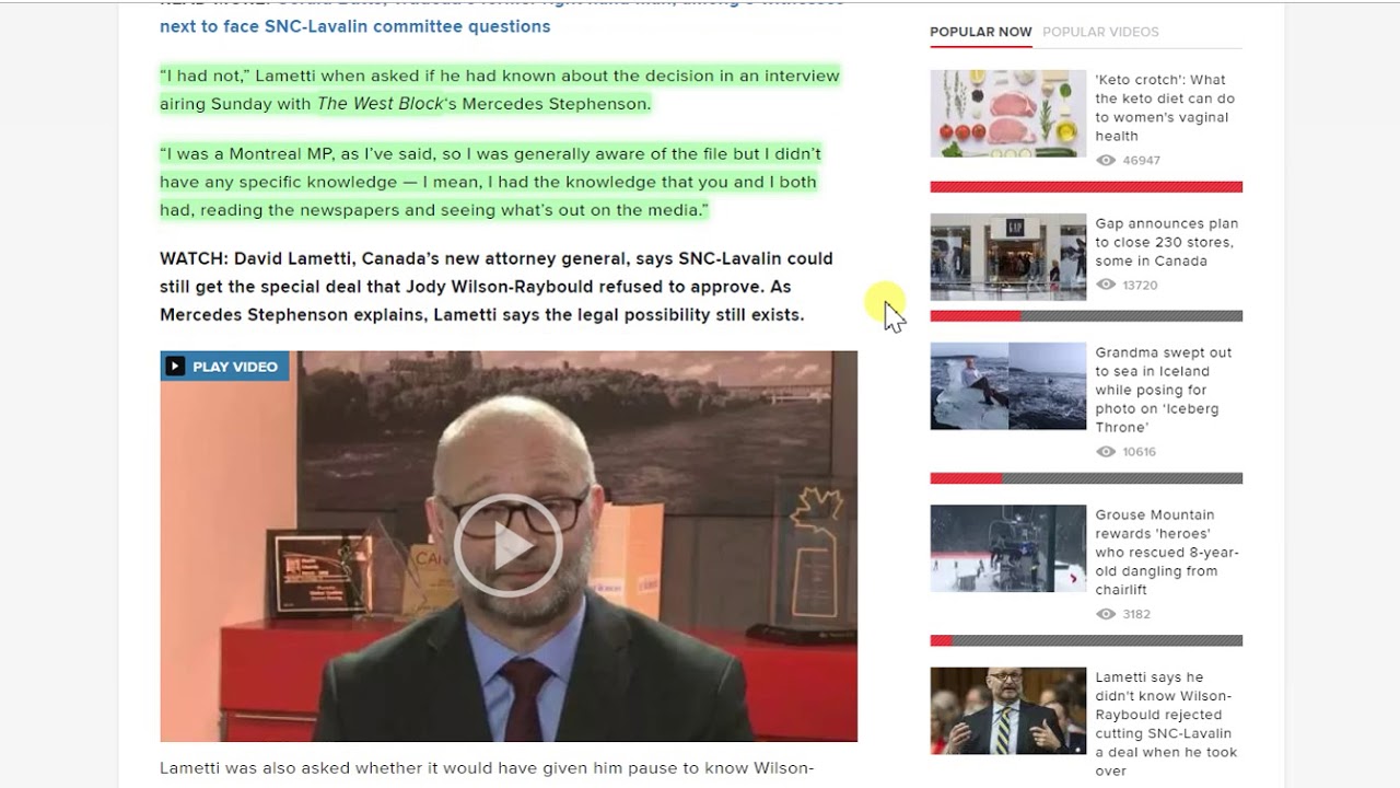 Bill Morneau Runs Away From Cameras + Lametti Didn't Know Anything ...