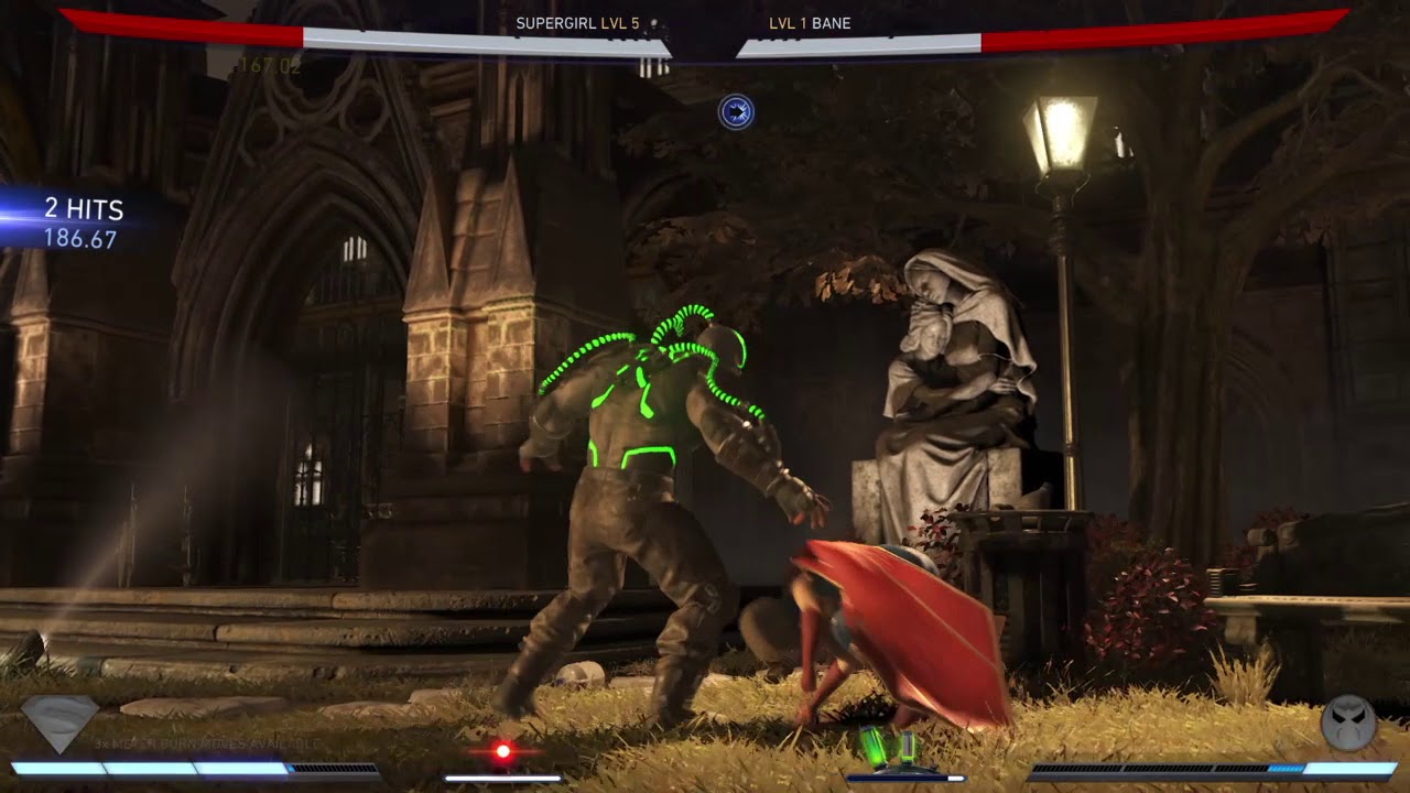 Injustice 2 Super Girl vs Bane - YouTube