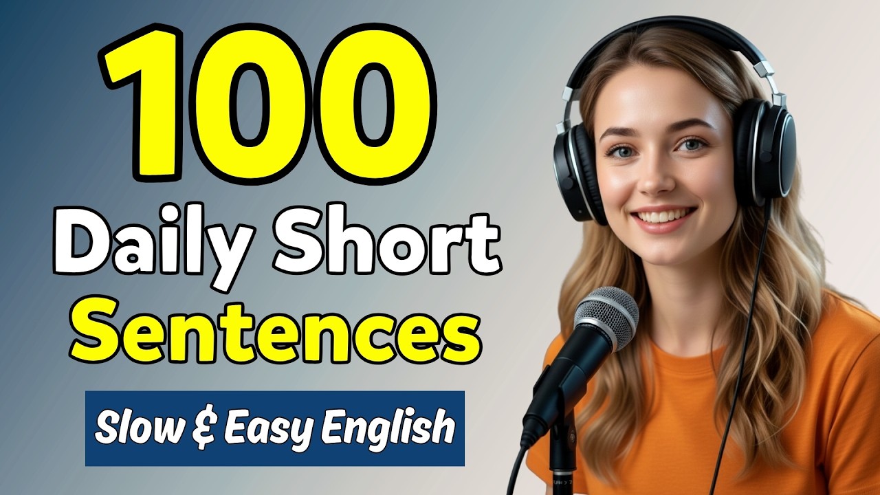 100 Small Talk Sentences for Everyday English | Slow English Listening ...