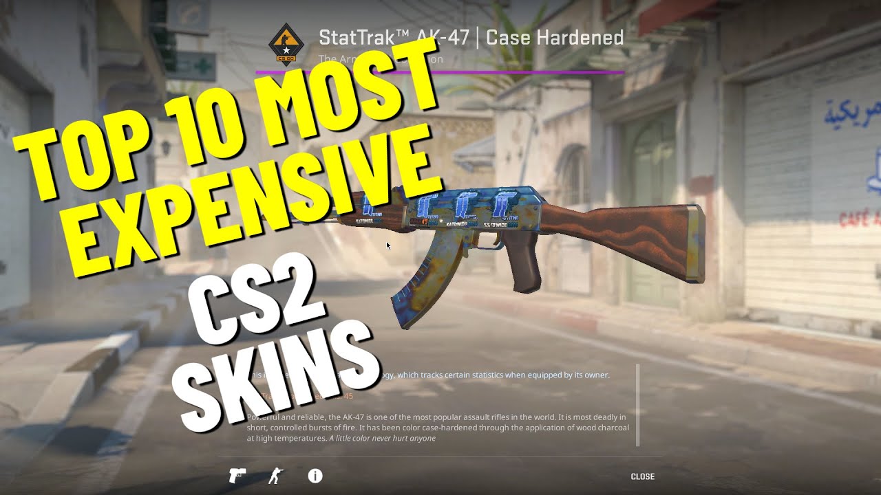 Top 10 Most Expensive Skins In CS2 - YouTube