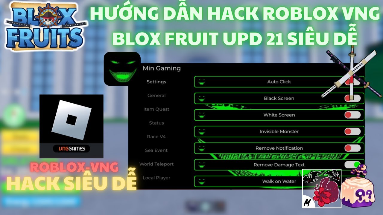 HƯỚNG DẪN CÁCH HACK BLOX FRUIT TRÊN ROBLOX VNG SIÊU DỄ- MỚI NHẤT - YouTube