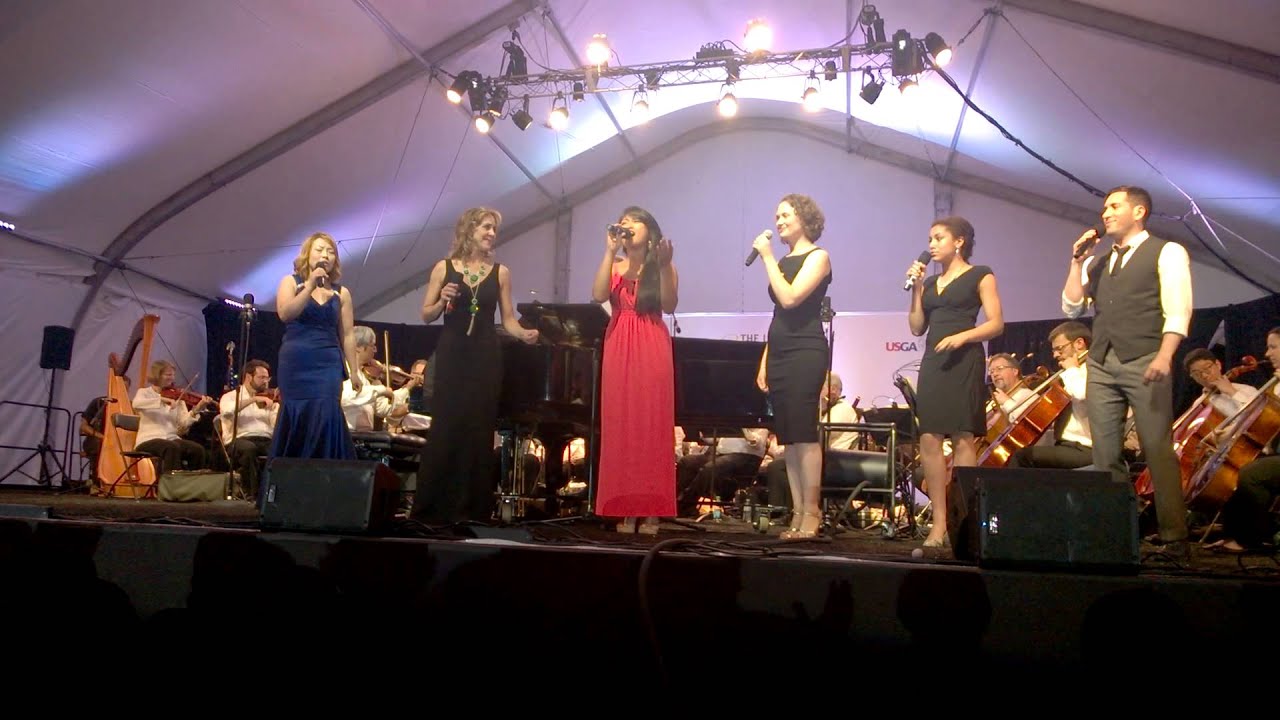 Erica Nadera US Open Broadway - YouTube