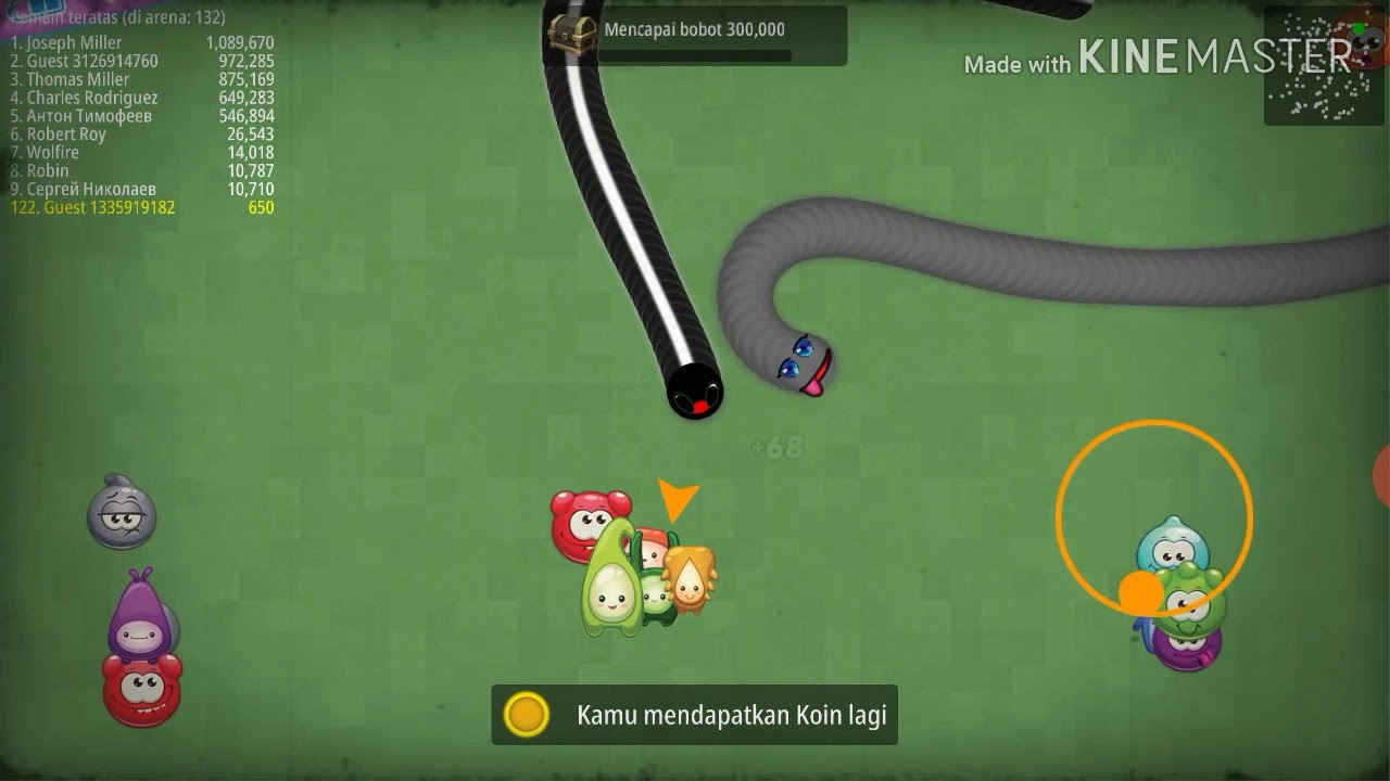 Permainan cacing worm zone [cacing pembunuh malah kena azabnya sendiri ...