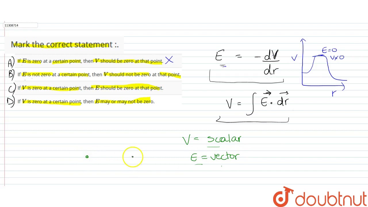 Mark the correct statement :. - YouTube