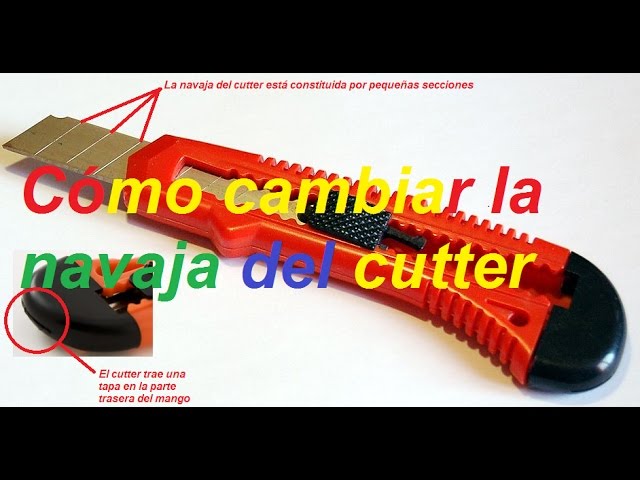 Como Cortar Con Un Cutter - Infoupdate.org