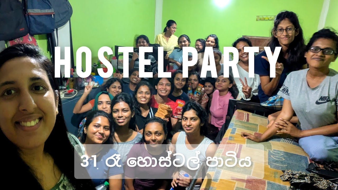 31 රෑ හොස්ටල් පාටිය ️🥳| 31st Night Celebration at Hostel #31st_night # ...