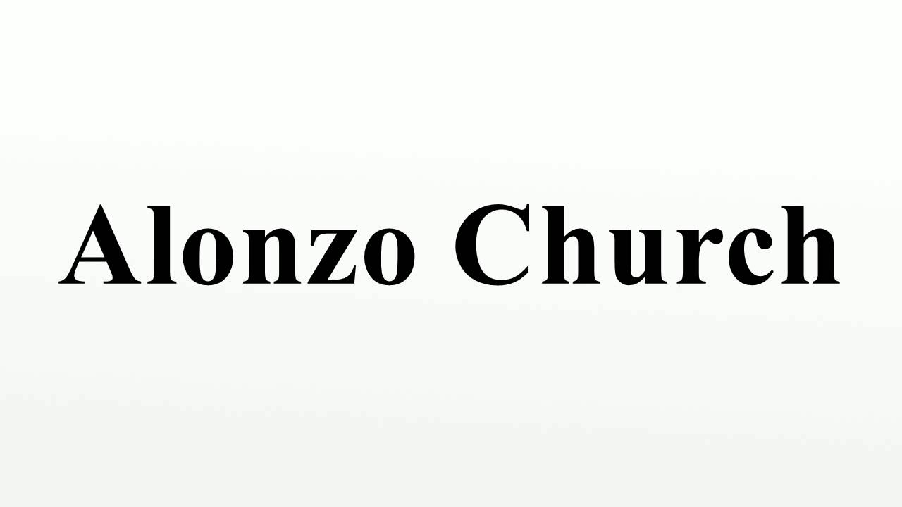 Alonzo Church - YouTube