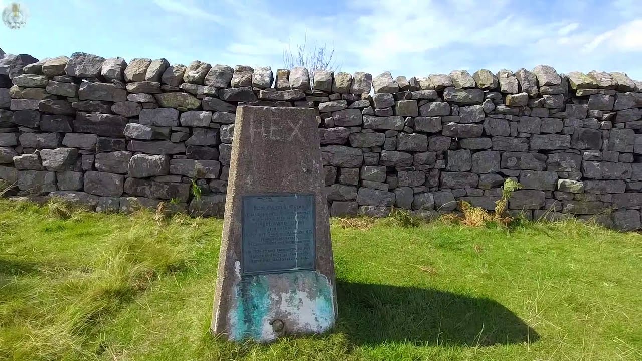 Ros Castle climb to the summit - YouTube