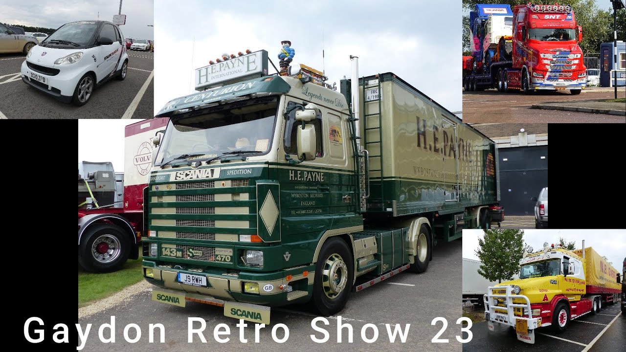 Gaydon Retro Show 2023 Preview - YouTube