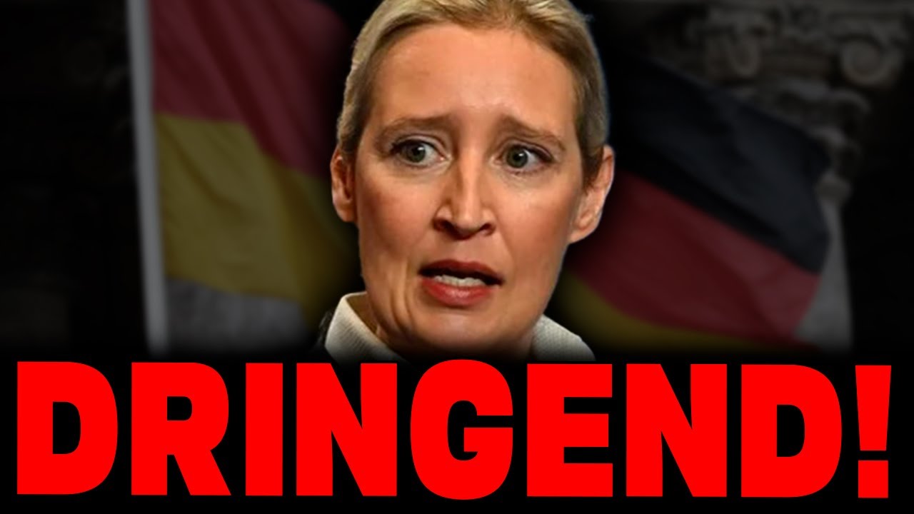 🚨BLITZMELDUNG!🚨ATTENTAT auf Alice Weidel! - YouTube