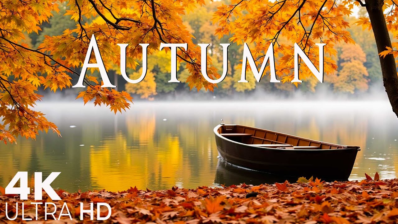 Stress Relief with Calming Music 🍂 Cozy Autumn Vibes, Enchanting Autumn ...