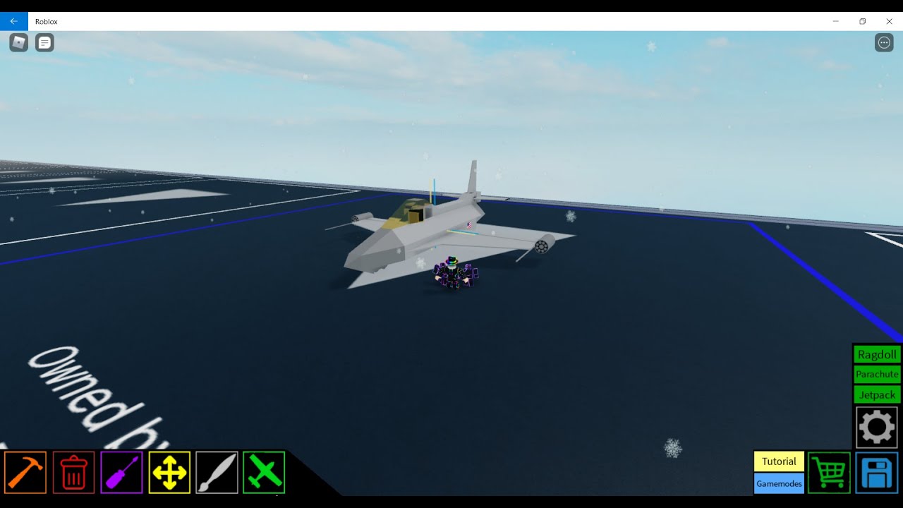 How to build a F-16 fighter jet on plane crazy Roblox | F-16 tutorial ...