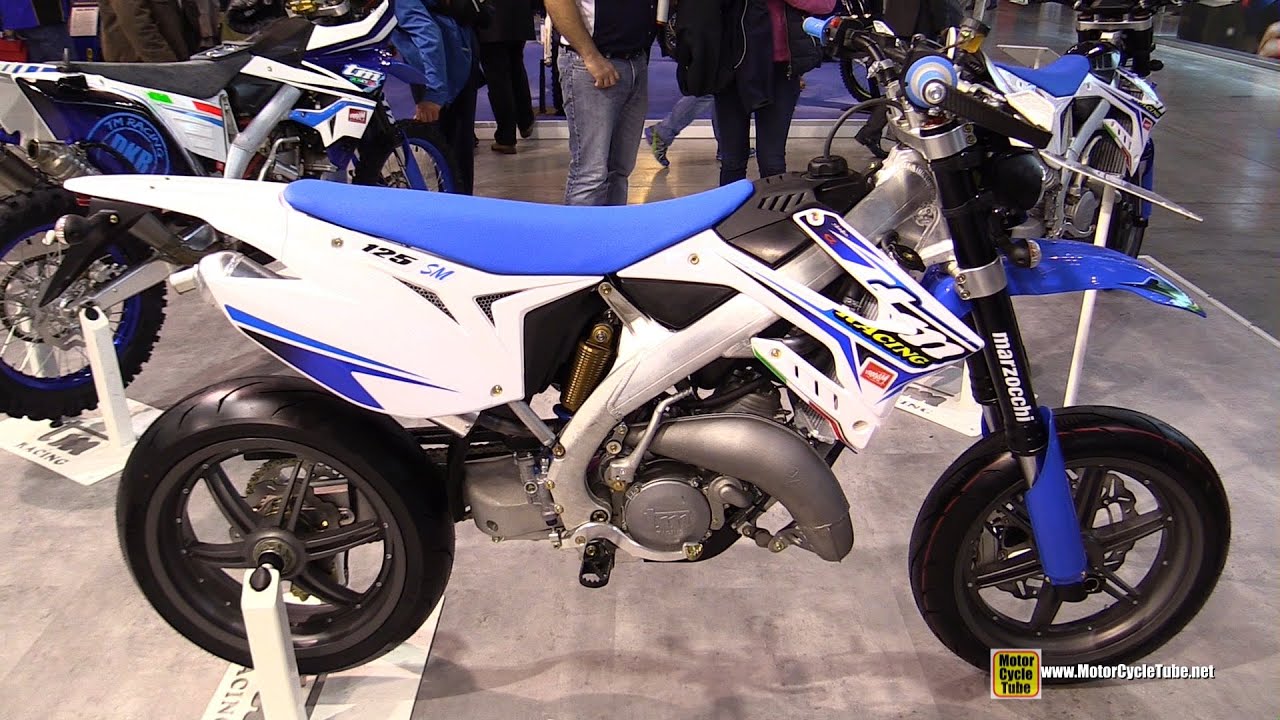 2015 TM Racing SMM 125 - Walkaround - 2014 EICMA Milan Motorcycle ...