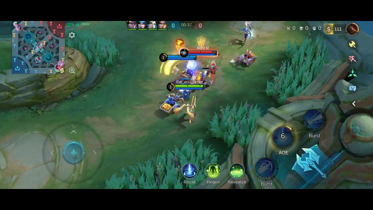 Moba legend 5vs5 game my gameplay in #mobalegends5v5 - YouTube