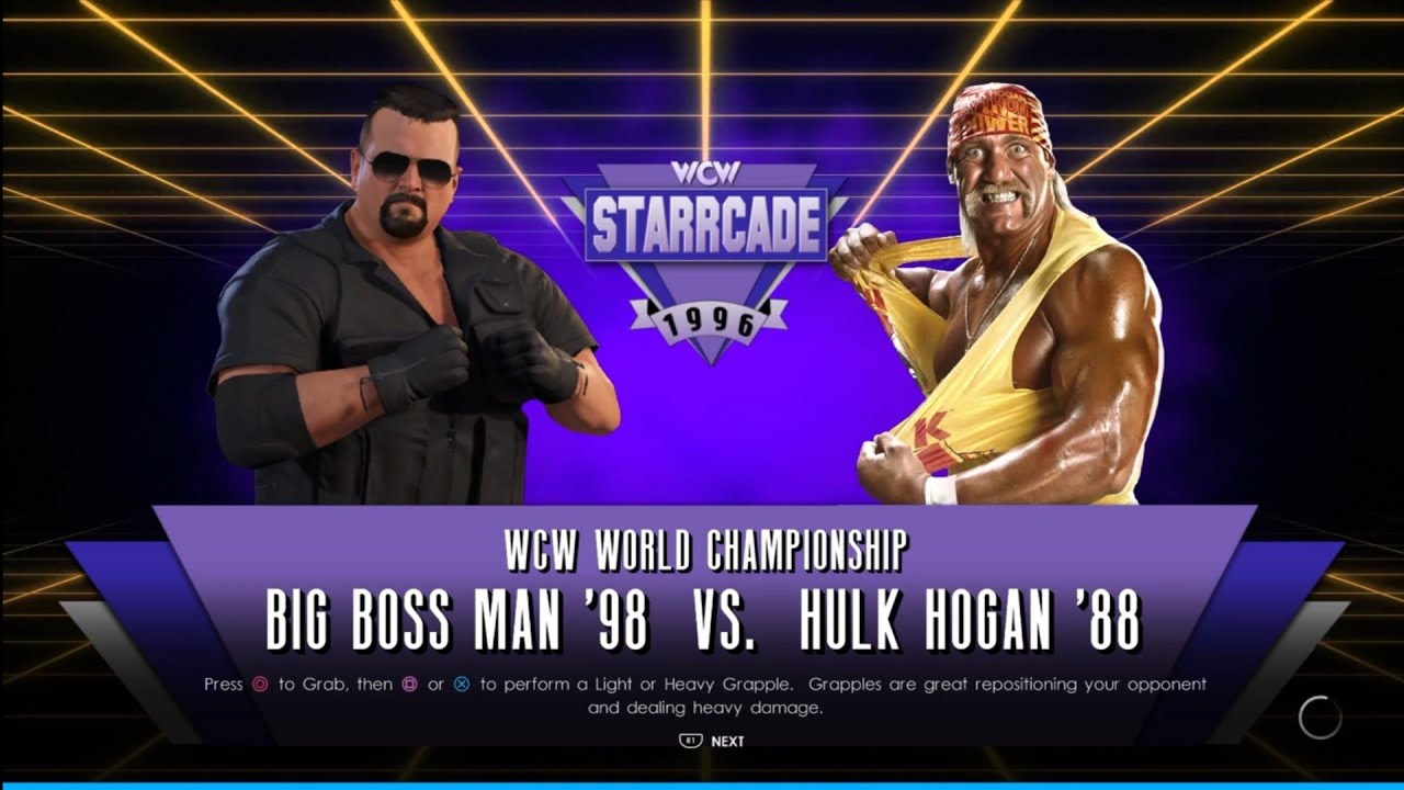 The Boss vs Hulk Hogan. Starrcade 94 WWE 2K22 - YouTube