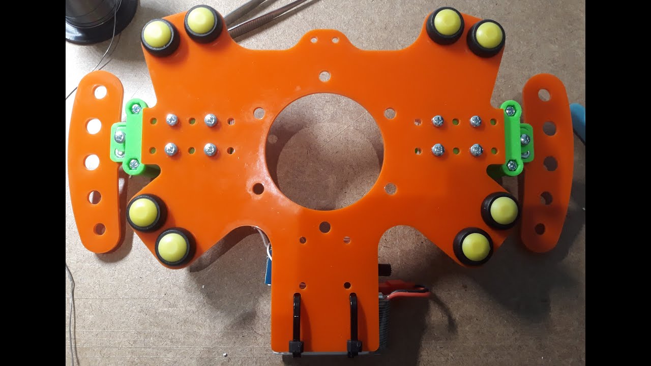 DIY racing wheel paddle shifter & buttons with bluetooth for OSW and ...