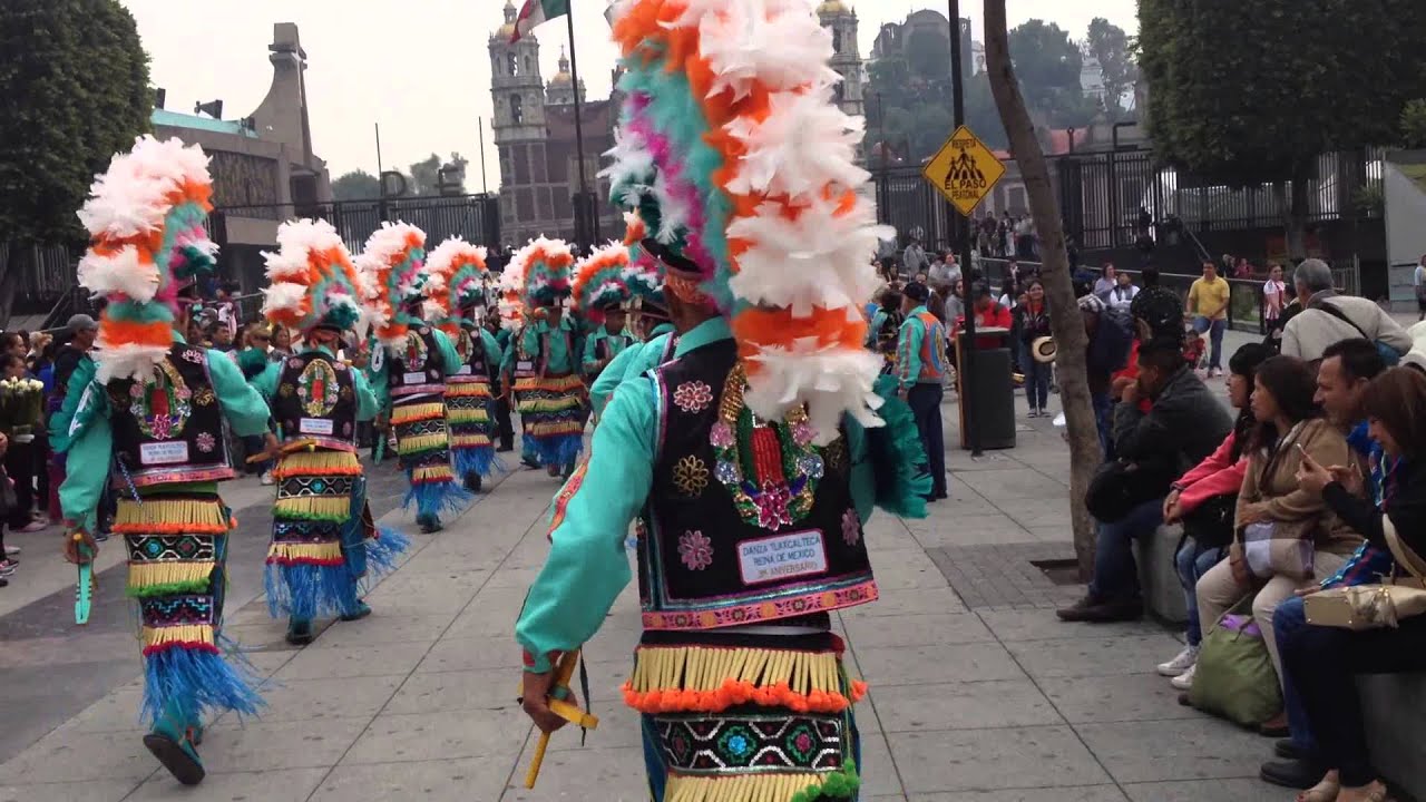 Danza Tlaxcalteca Reyna de Mexico - YouTube