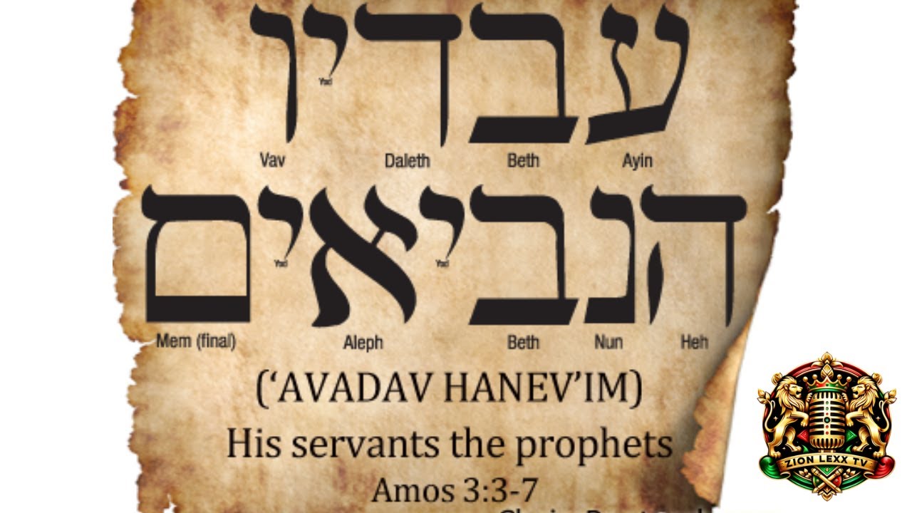 The Names of the Biblical Prophets REVEAL their Calling with Rav Zion ...