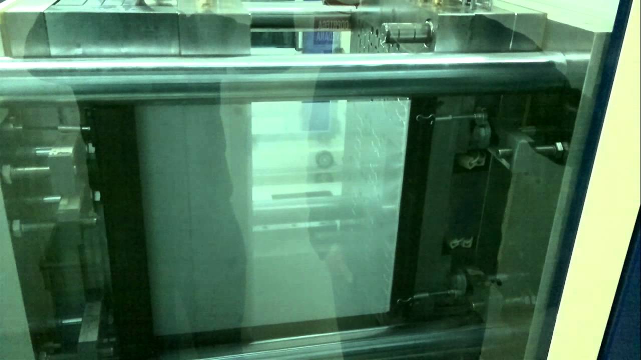 Side protection mold curtain on injection molding machine black - YouTube