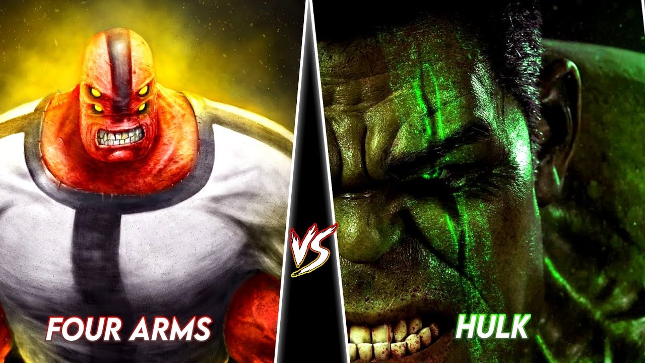 Four-Arm VS Hulk || Battle Comparison In Hindi ☠️ - YouTube