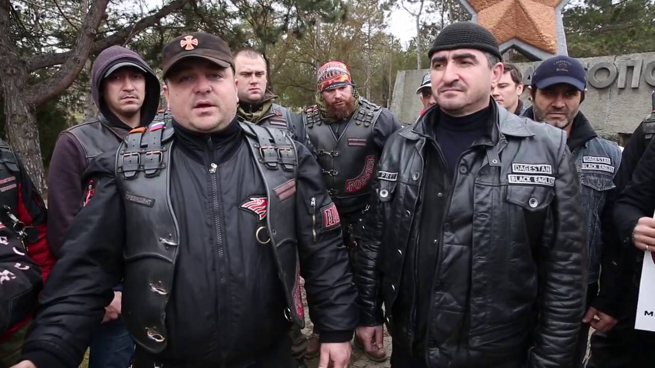 BLACK EAGLES MC SEVASTOPOL - YouTube