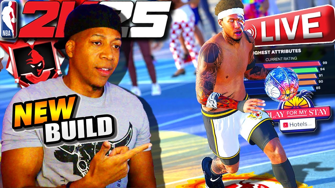 LIVE - NBA 2K25 - NEW 6'3 ISO LOCK At Play For My Stay EVENT! - YouTube