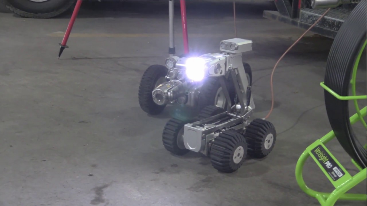 Crawlers and cameras: A look at sewer maintenance technology - YouTube