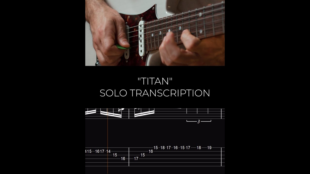 "TITAN" Guitar Solo TAB | George Karayiannis - YouTube