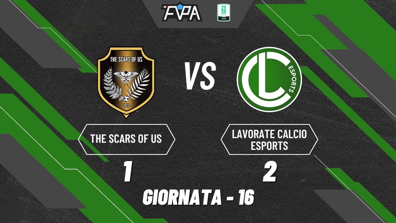 FVPA - Lega B - Giornata 16 // The Scars of Us VS Lavorate eSports | 1 ...