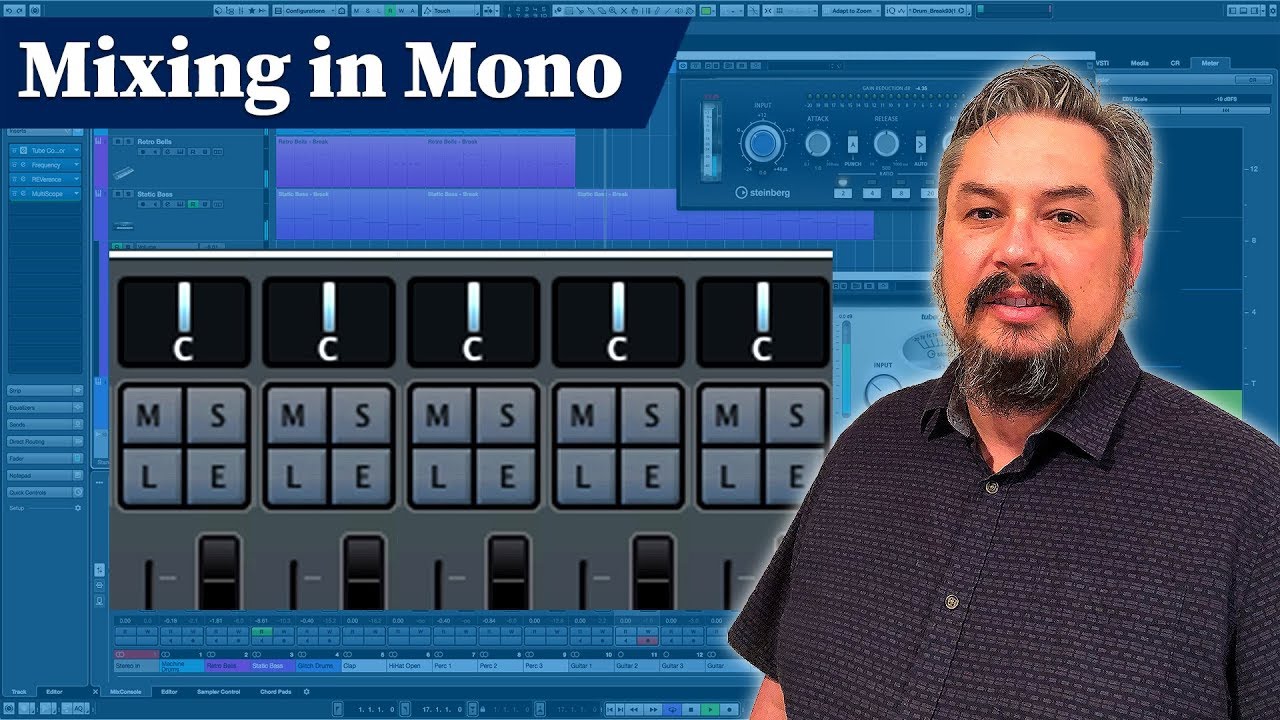 Why Mixing in Mono improves your Mixes - Mixing Tutorial - YouTube