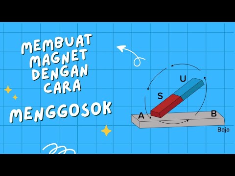 Cara Membuat Magnet Dengan Menggosok - YouTube