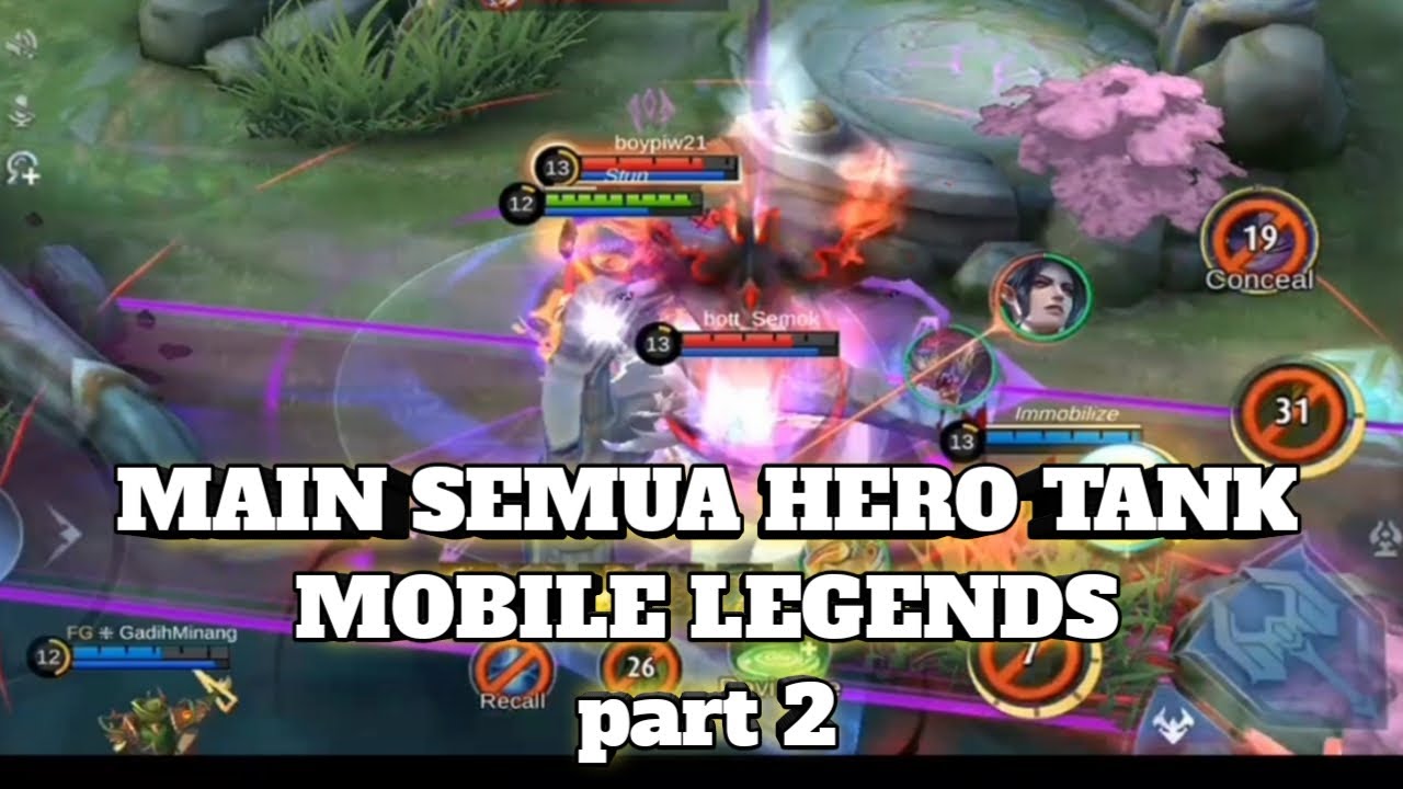 MAIN SEMUA HERO TANK part 2 (Hylos) - YouTube