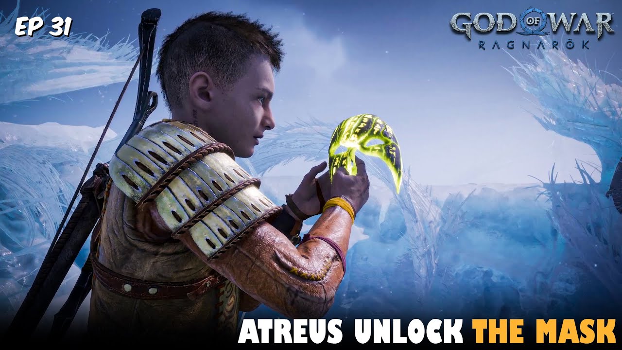 Atreus Unlock The Mask | GOD OF WAR RAGNAROK EP 31 - YouTube
