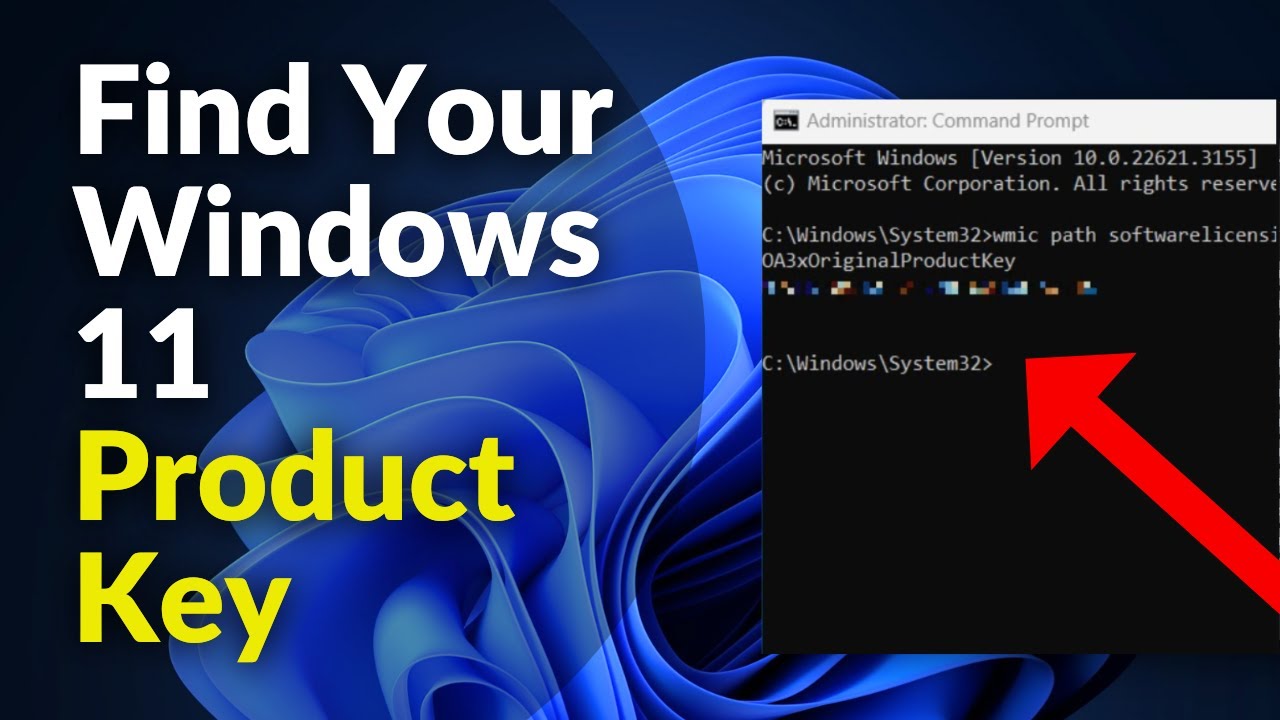 How to Find Product Key for windows 11 | How to Find Your Windows 11 ...