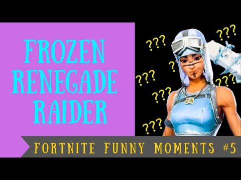 Frozen Renegade Raider - Fortnite Funny Moments