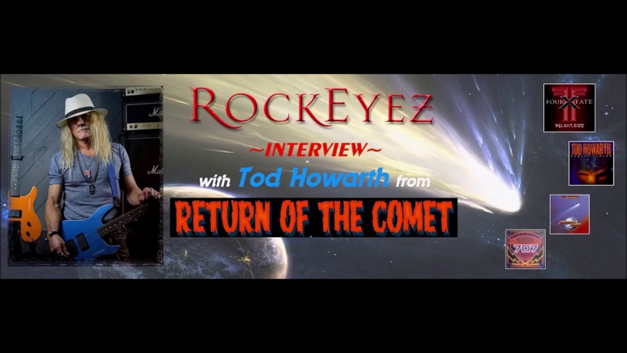 Rockeyez Interview with Tod Howarth from Return of the Comet 06-2019 - YouTube