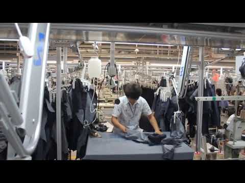 INA INTELLIGENT HANGER SYSTEM FOR JEANS WEAR - YouTube
